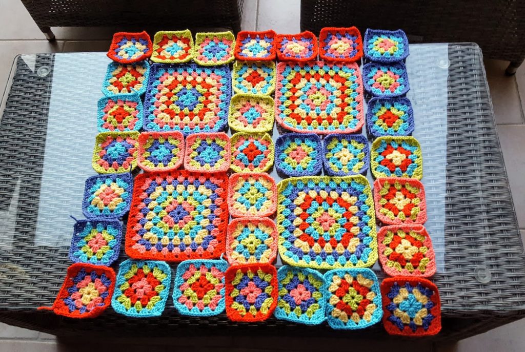 Granny Crochet Table Cover – These Fleeting Days